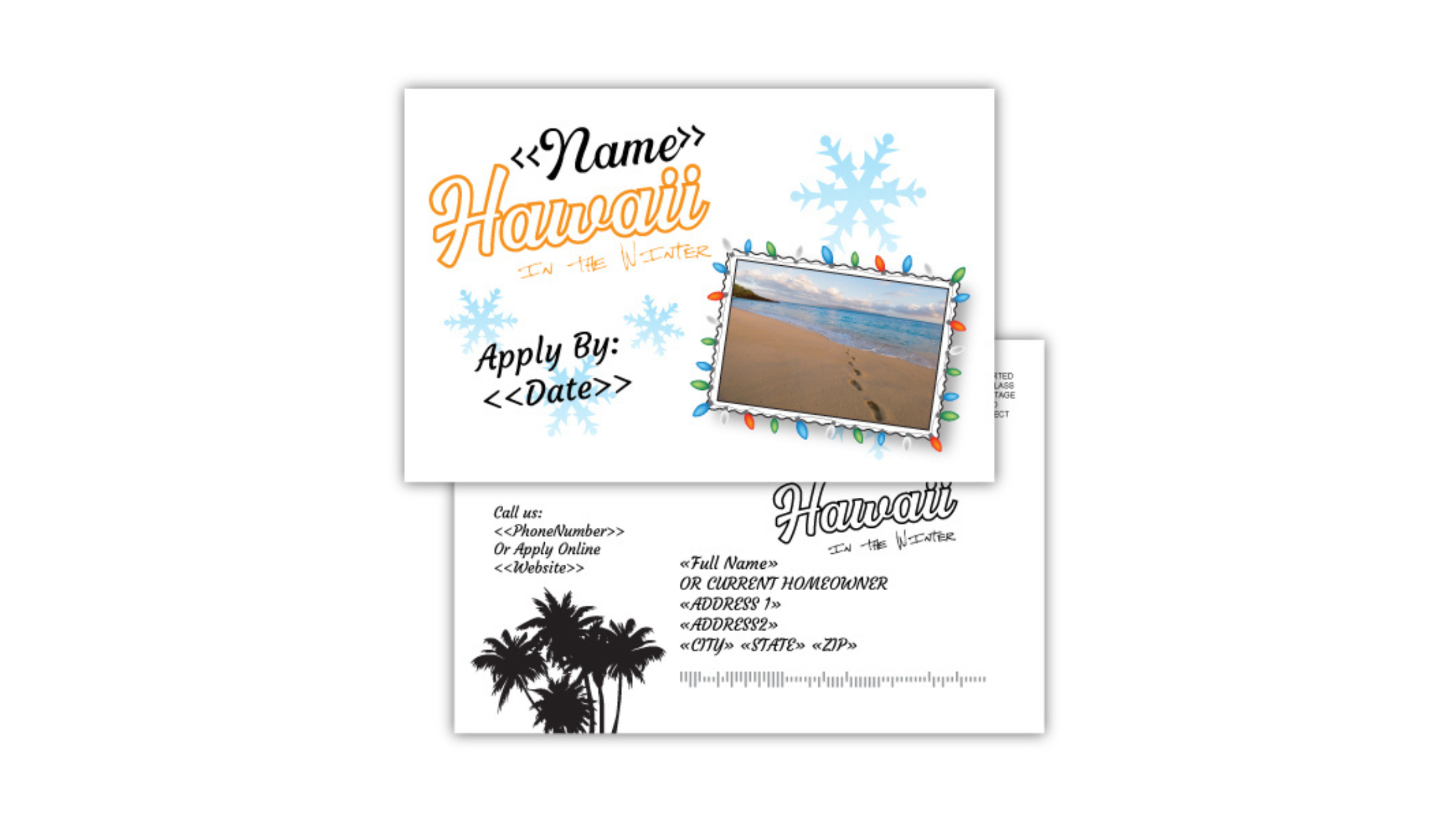 EDDM Postcard Template for Effective Direct Mail